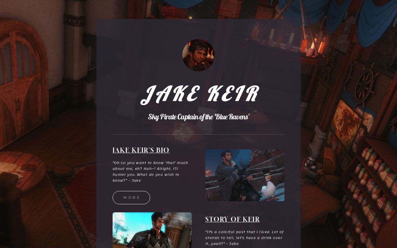 Captain of the Blue Ravens Jake Keir